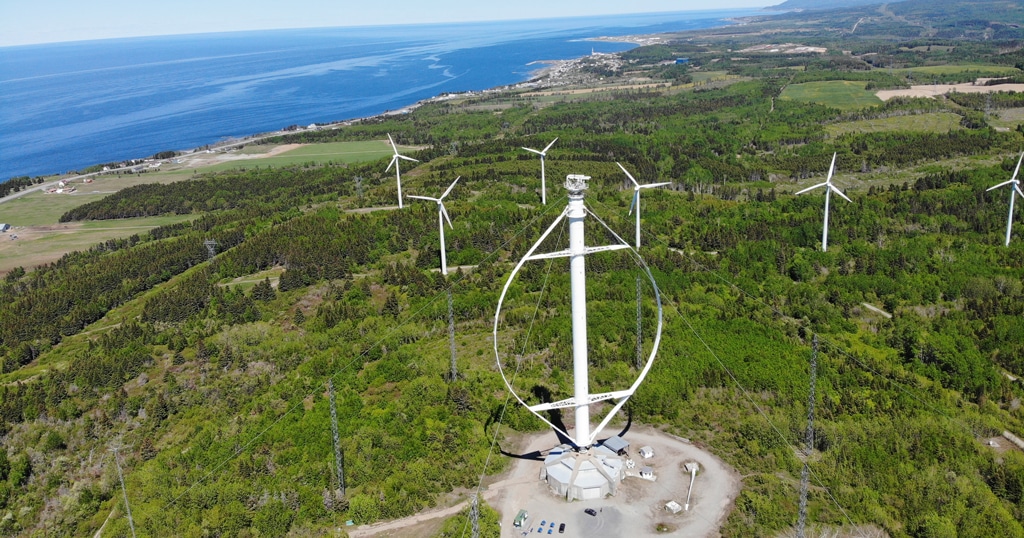 Projet Éole à Cap-chat - Attrait en Gaspésie - Québec le Mag
