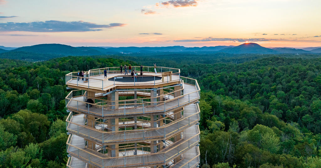 Sentier des Cimes Laurentides - Québec le Mag